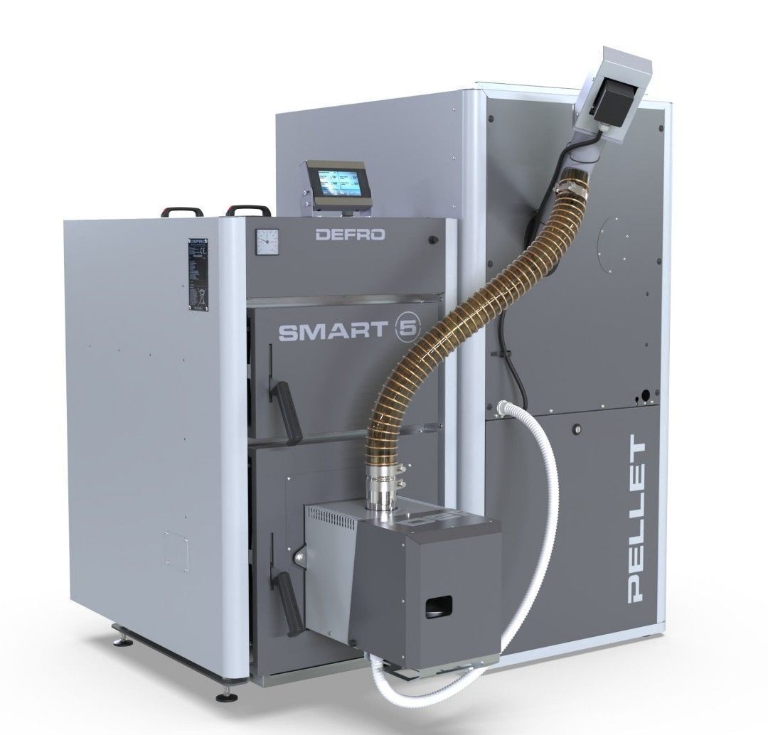 Cazane pe combustibil solid Model Smart Ekopell — cumpărați din ...